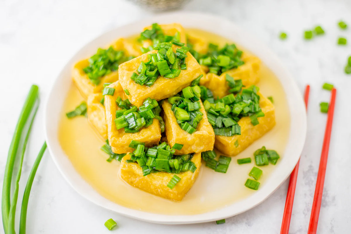 Đậu Phụ Rán Tẩm Hành - Fried Tofu with Green Onion Sauce – Red Boat ...