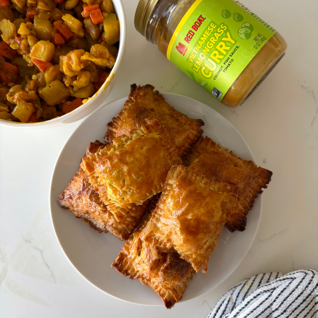 Chicken Curry Puffs – Red Boat Fish Sauce