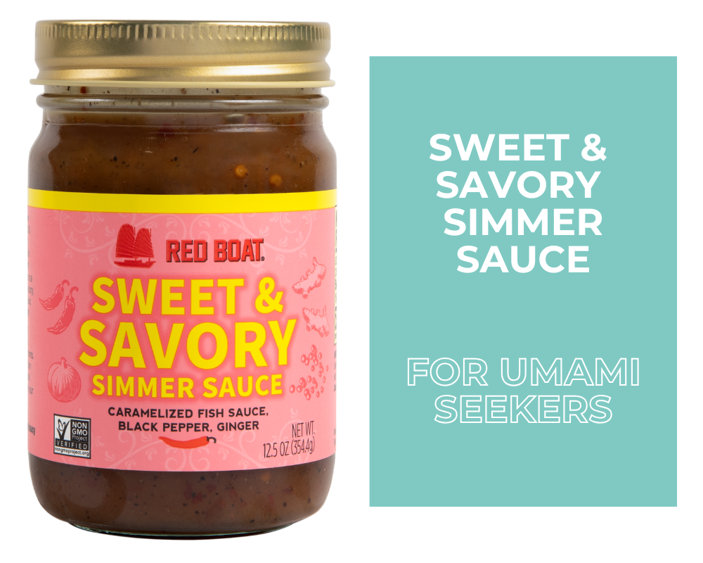 Sweet & Savory Simmer Sauce – Red Boat Fish Sauce